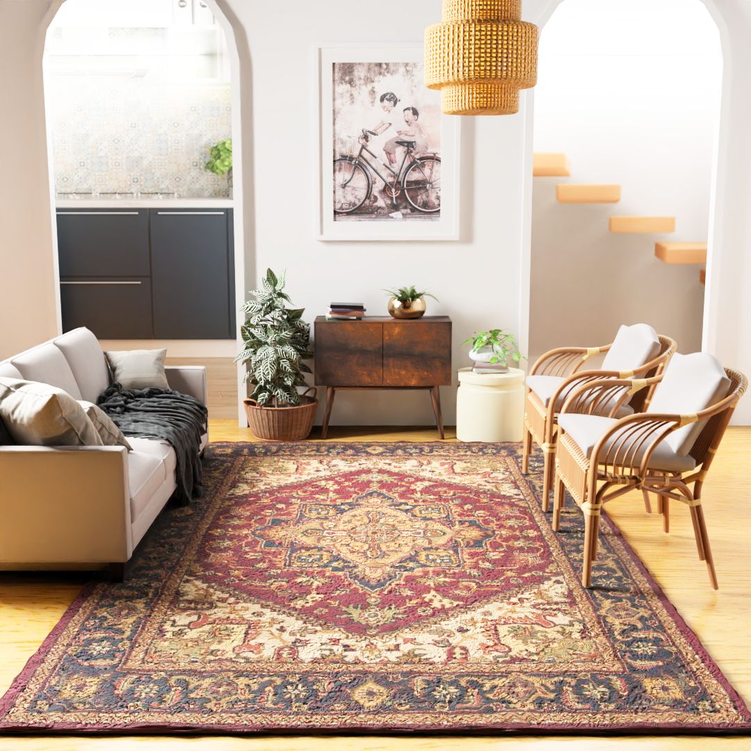 Rug Sizing: Your Guide to Achieving the Perfect Fit – HummingHaus