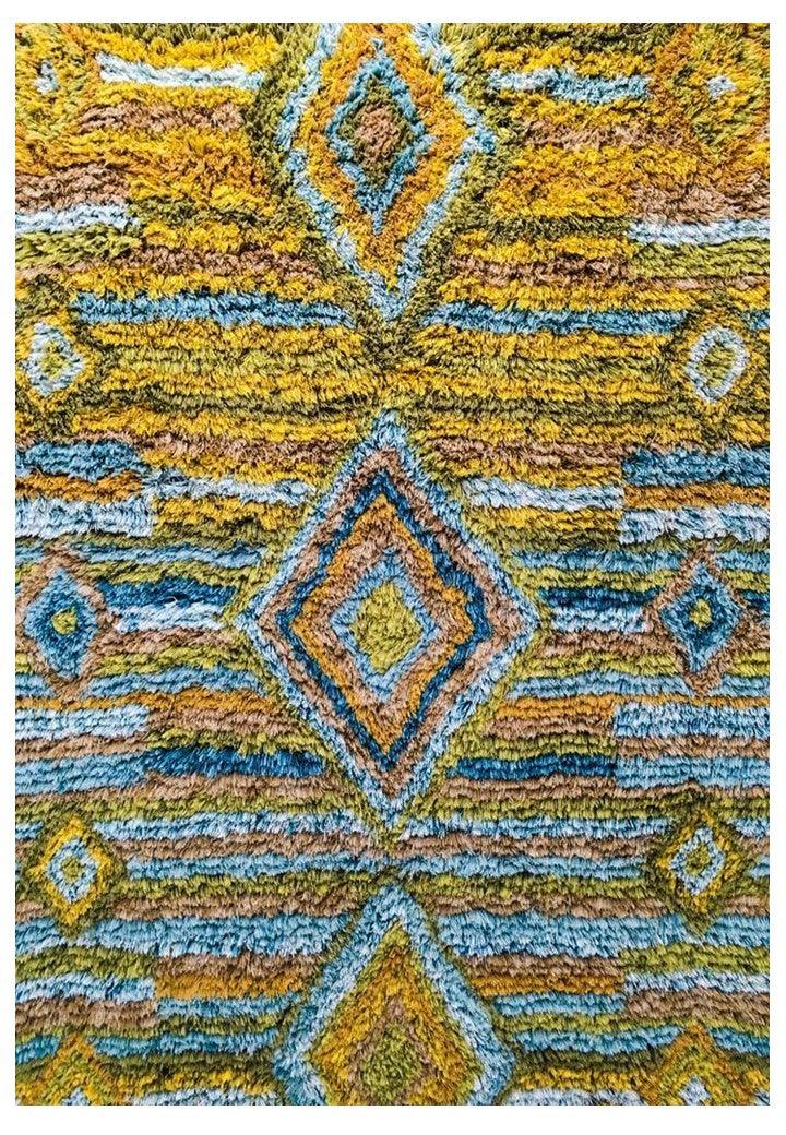 Wool HandTufted Carpet_Colorful Dia – HummingHaus
